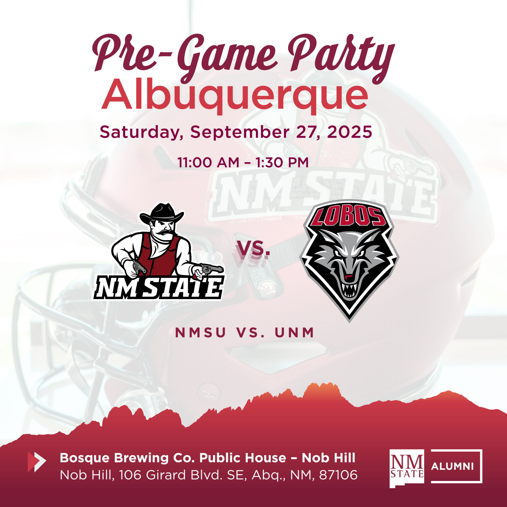 Pre-Game Party | Albuquerque | New Mexico State University Foundation