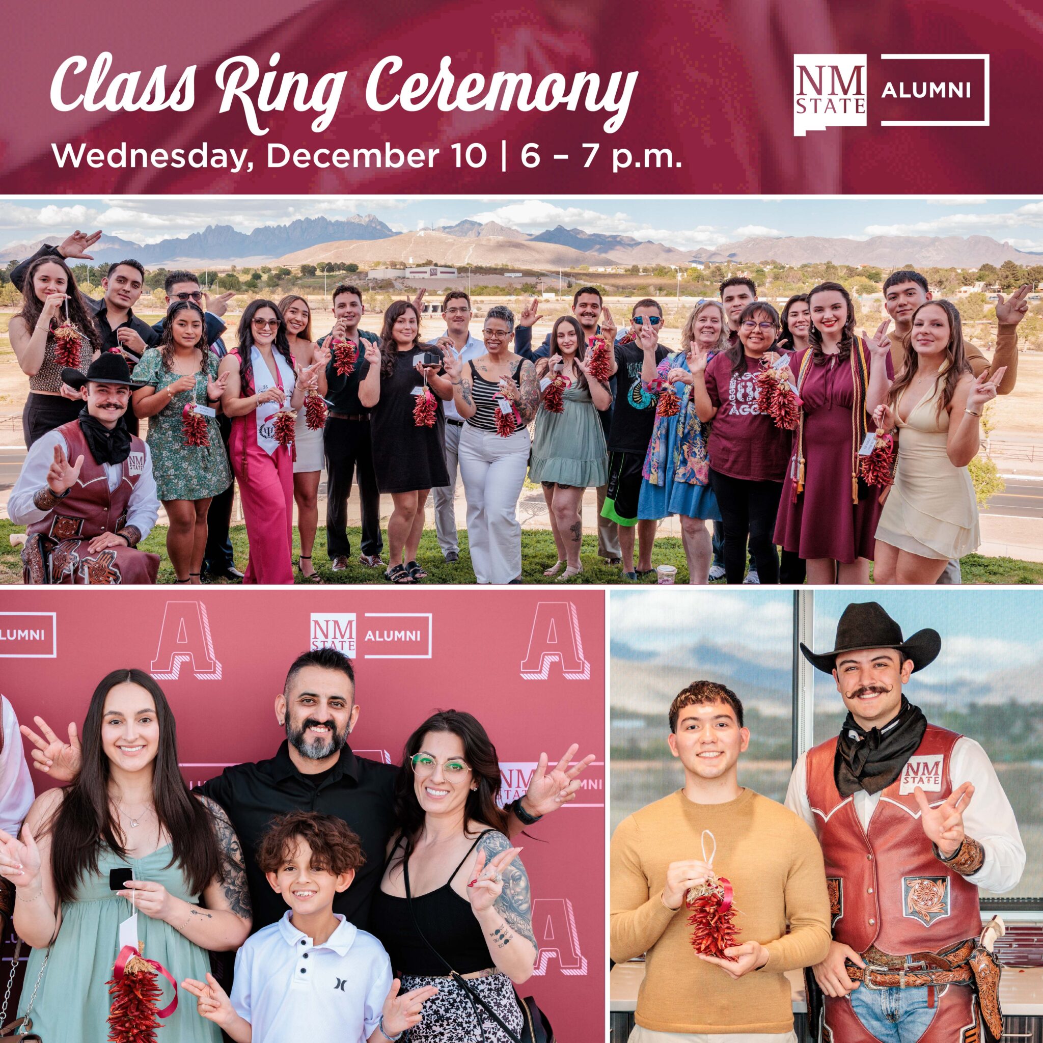 Fall 2025 Class Ring Ceremony | New Mexico State University Foundation